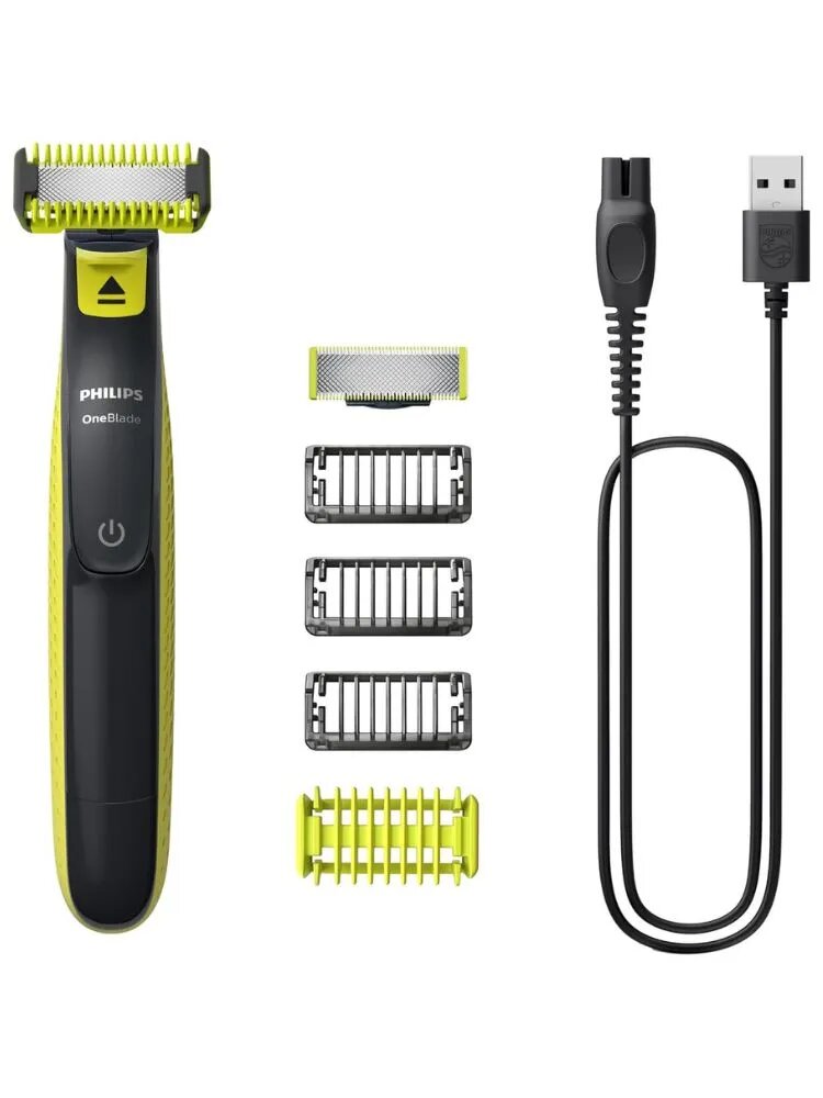 Philips Электробритва QP2824/10, темно-серый, светло-желтый