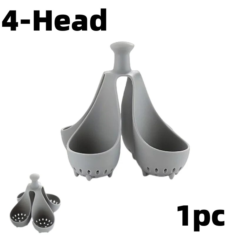 Силиконовая яйцеварка 4-head 1pc
