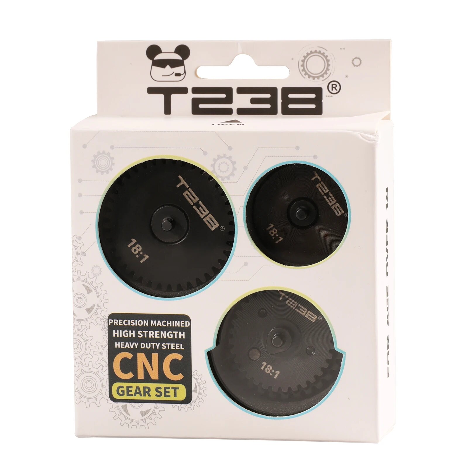 Комплект передач T238 GEAR-BASIC-18-1