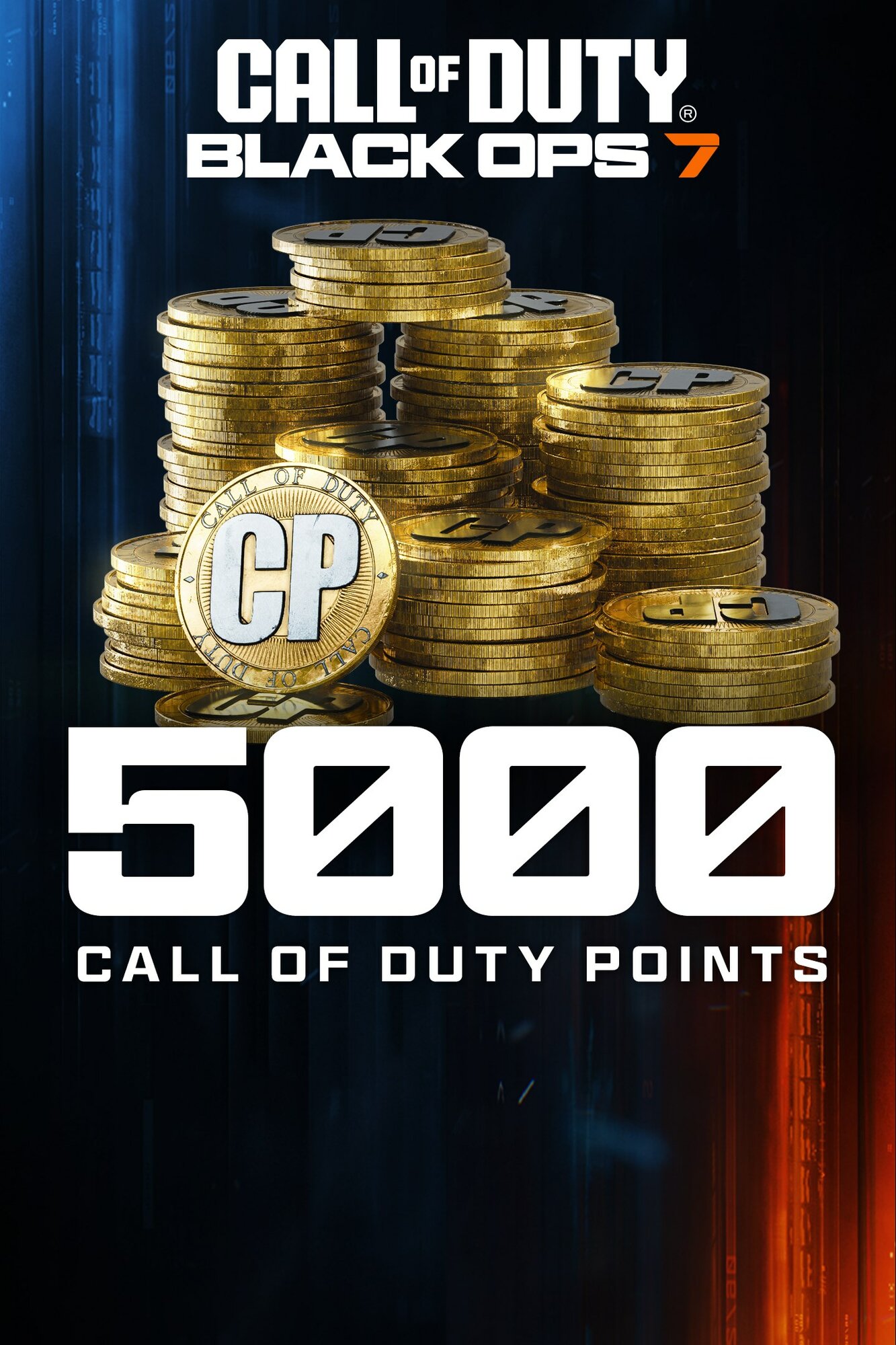 5,000 Black Ops 7 or Call of Duty: Warzone Points (CoD) — Xbox Series X|S, Xbox One, PC