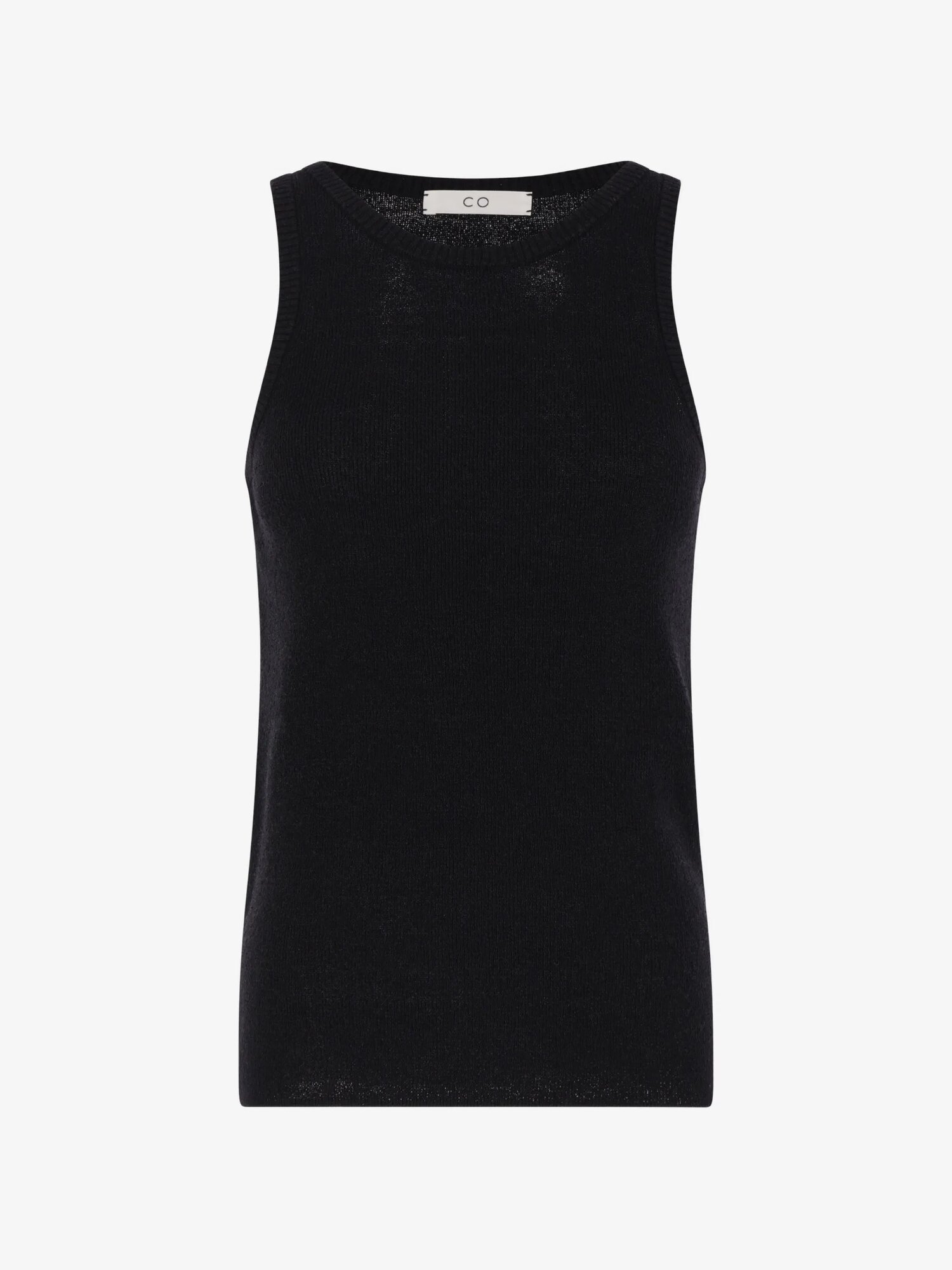 Топ Ribbed-knit silk-blend top