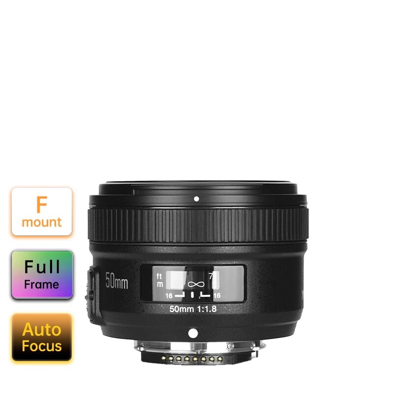 Объектив YONGNUO YN50mm F/1.8 для Nikon