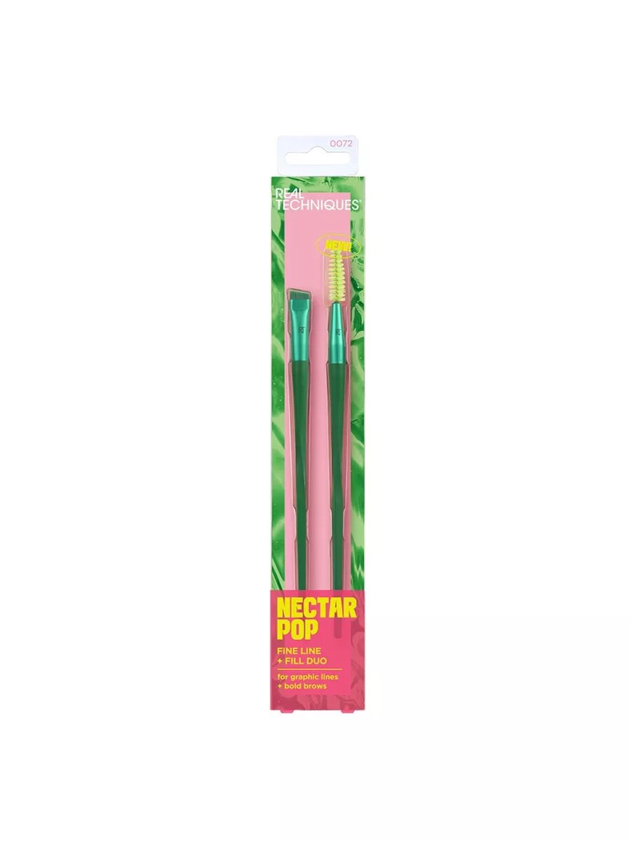 Real Techniques Nectar Pop Fine Line + Fill Duo Набор кистей