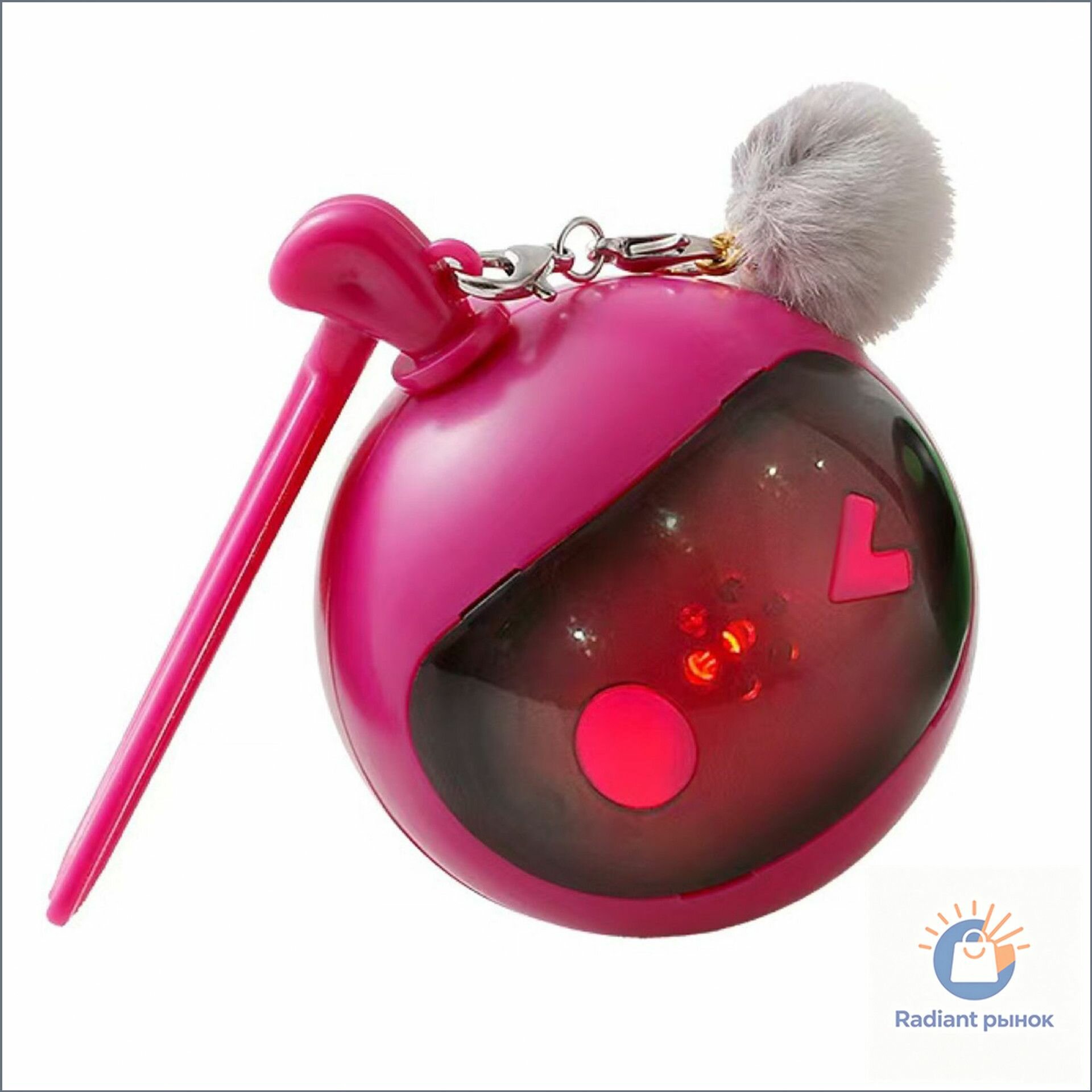 Игрушечный шарик для кошек с автоприводом и USB-зарядкой, зелёный