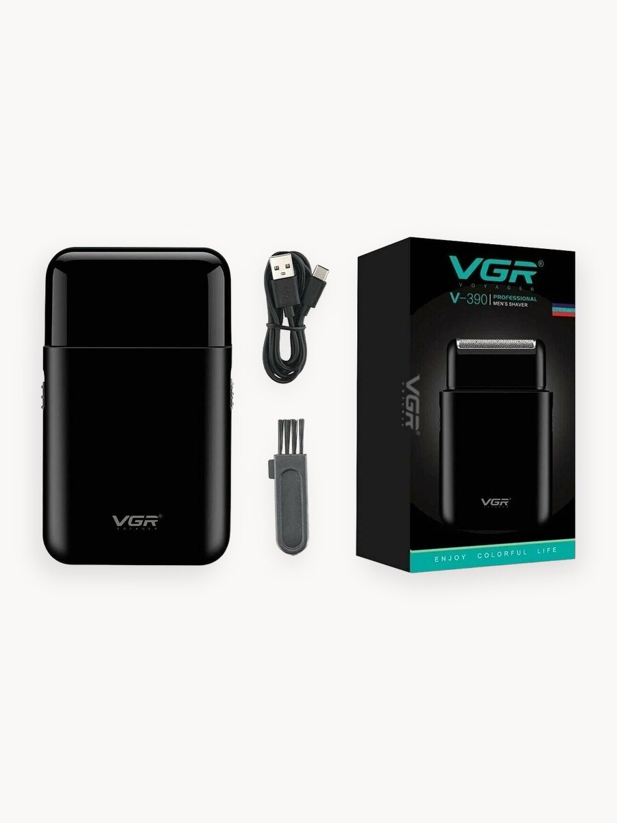 Электробритва VGR V-390 / Профессиональный триммер / для сухого и влажного бритья.