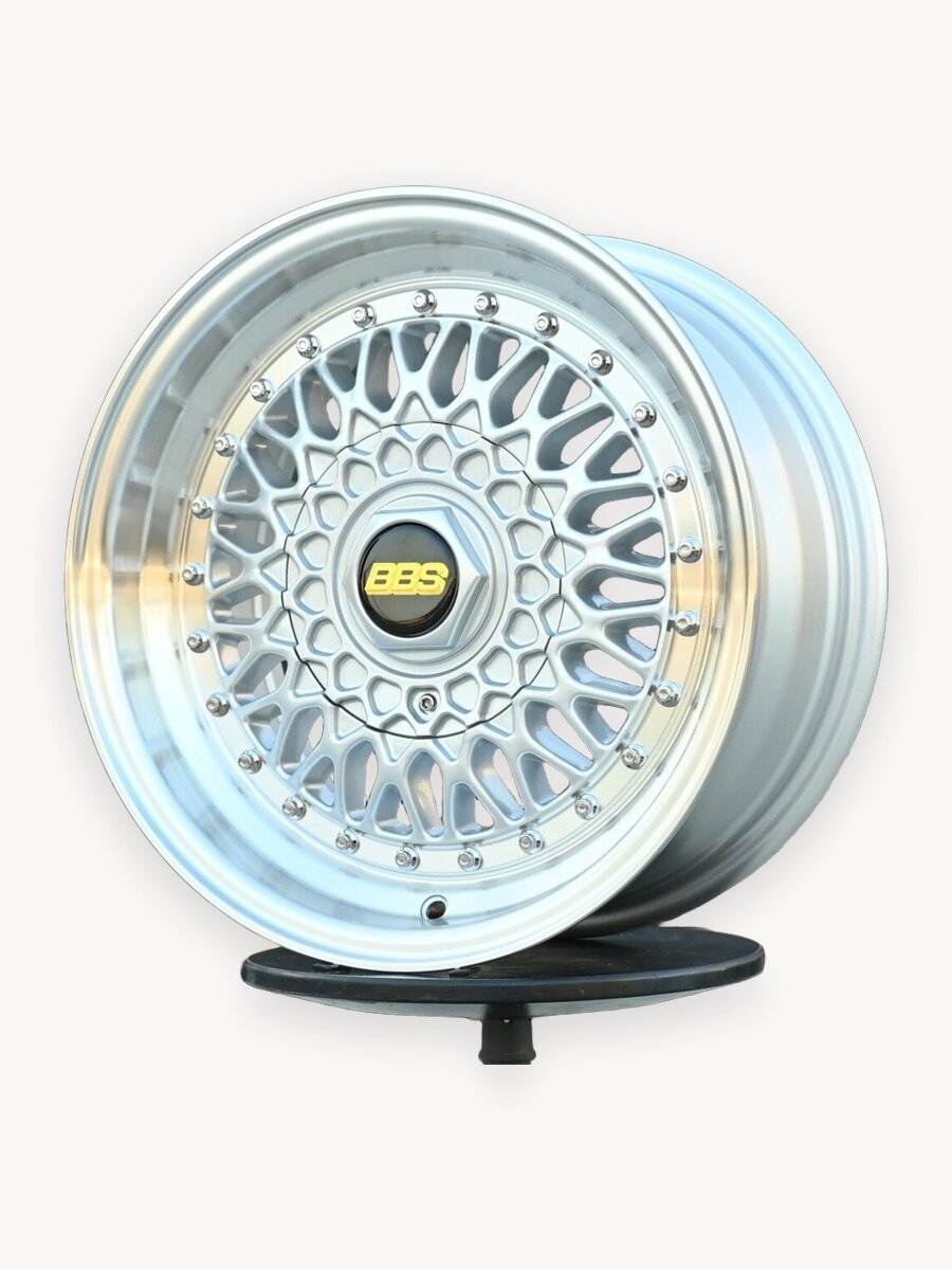 Комплект Литых Колесных Дисков R15 BBS RS Style 7J ET20 4*98/100 Silver ML для легковых автомобилей