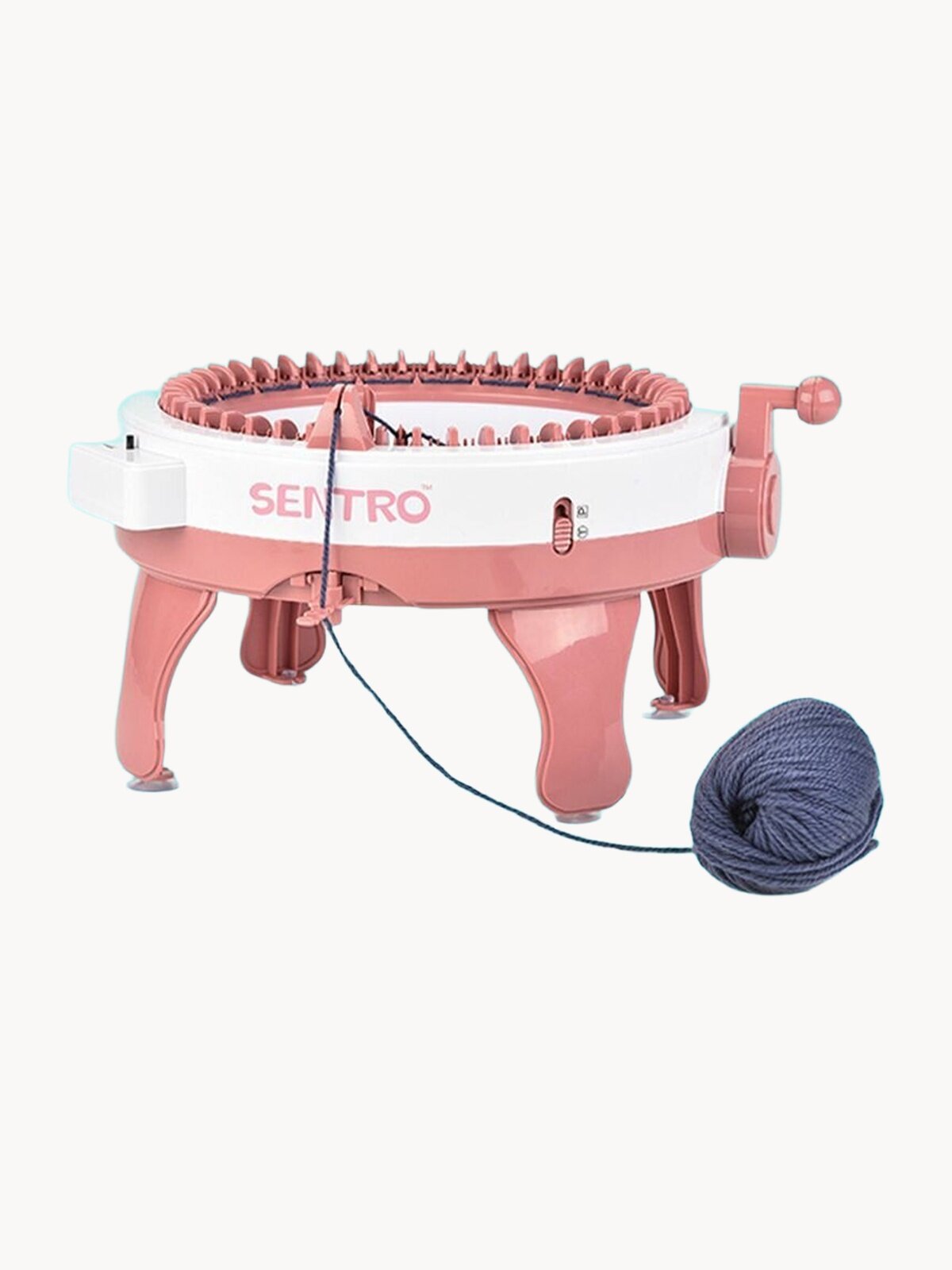 Детская вязальная машина, набор для вязания, с аксессуарами на 48 петель, цилиндрическая, SENTRO