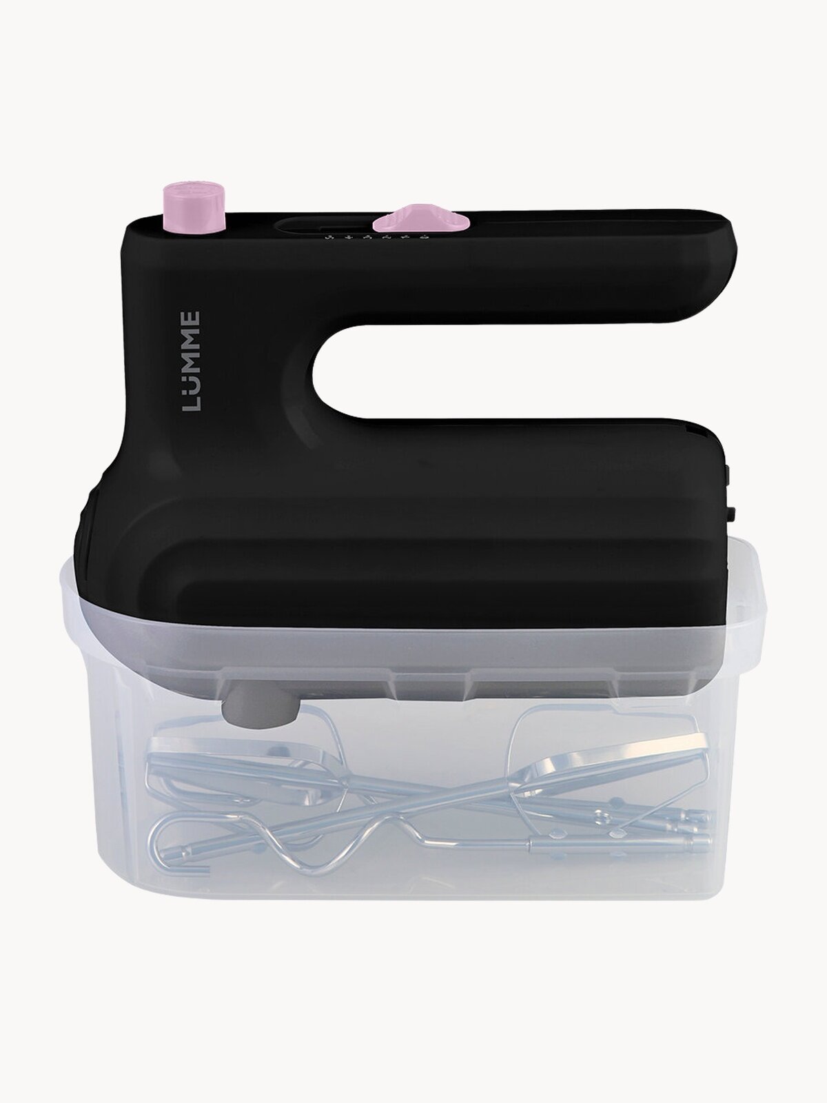 Миксер LUMME LU-MX1880B, ручной, 5 скоростей, ночной опал, без чаши