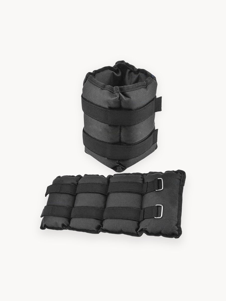 Утяжелители на ноги и руки спортивные, набор грузов для спорта, фитнеса и художественной гимнастики, браслет с отягощением для йоги, тренировок дома, бега и занятий тяжелой атлетикой 2 шт по 3,5 кг