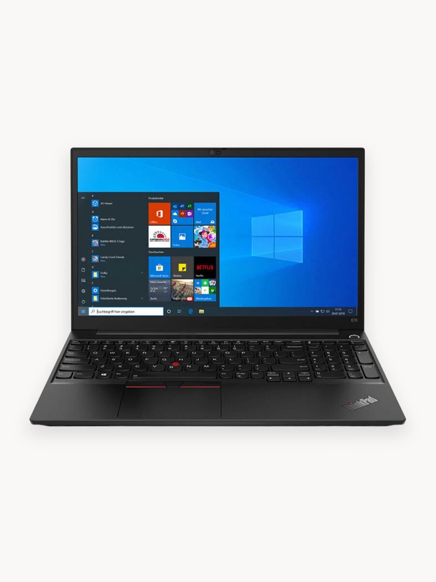 15,6" Lenovo ноутбук , Intel Core i5-1135G7 (2,8 ГГц), 16 ГБ ОЗУ, SSD 512 ГБ, Iris Xe, Windows 10 Pro