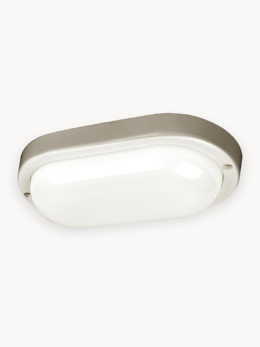 Светильник ЖКХ светодиодный ЭРА SPB-212-0-40K-015 15Вт 1350Лм 4000К IP65 160х90х37мм овал