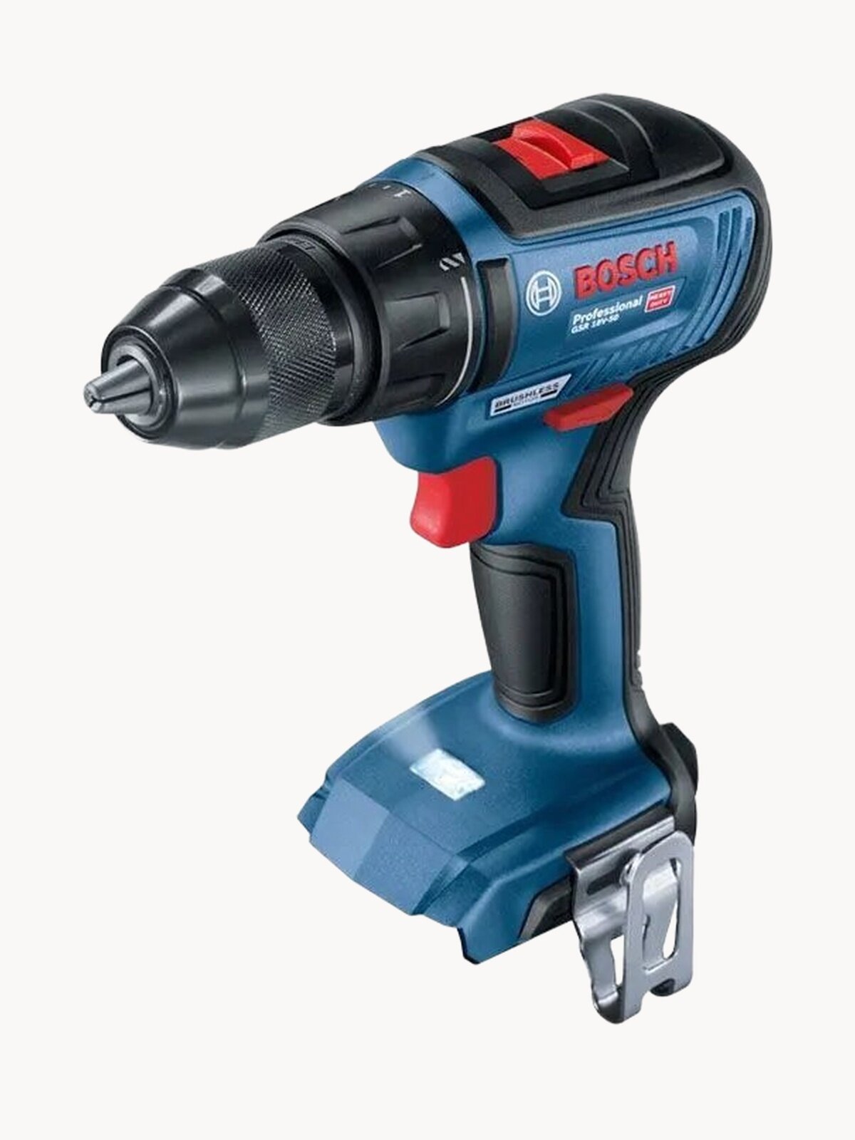 Шуруповерт аккумуляторный бесщеточный Bosch GSR 18V-50 06019H5006 (без АКБ и ЗУ) В кейсе