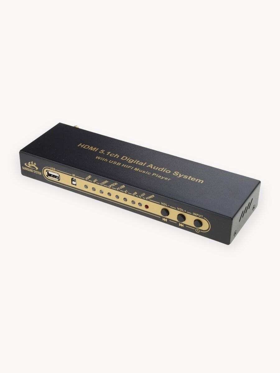 UD851B 5.1-канальный аудиодекодер DTS Dolby AC3 с разъемом европейского стандарта