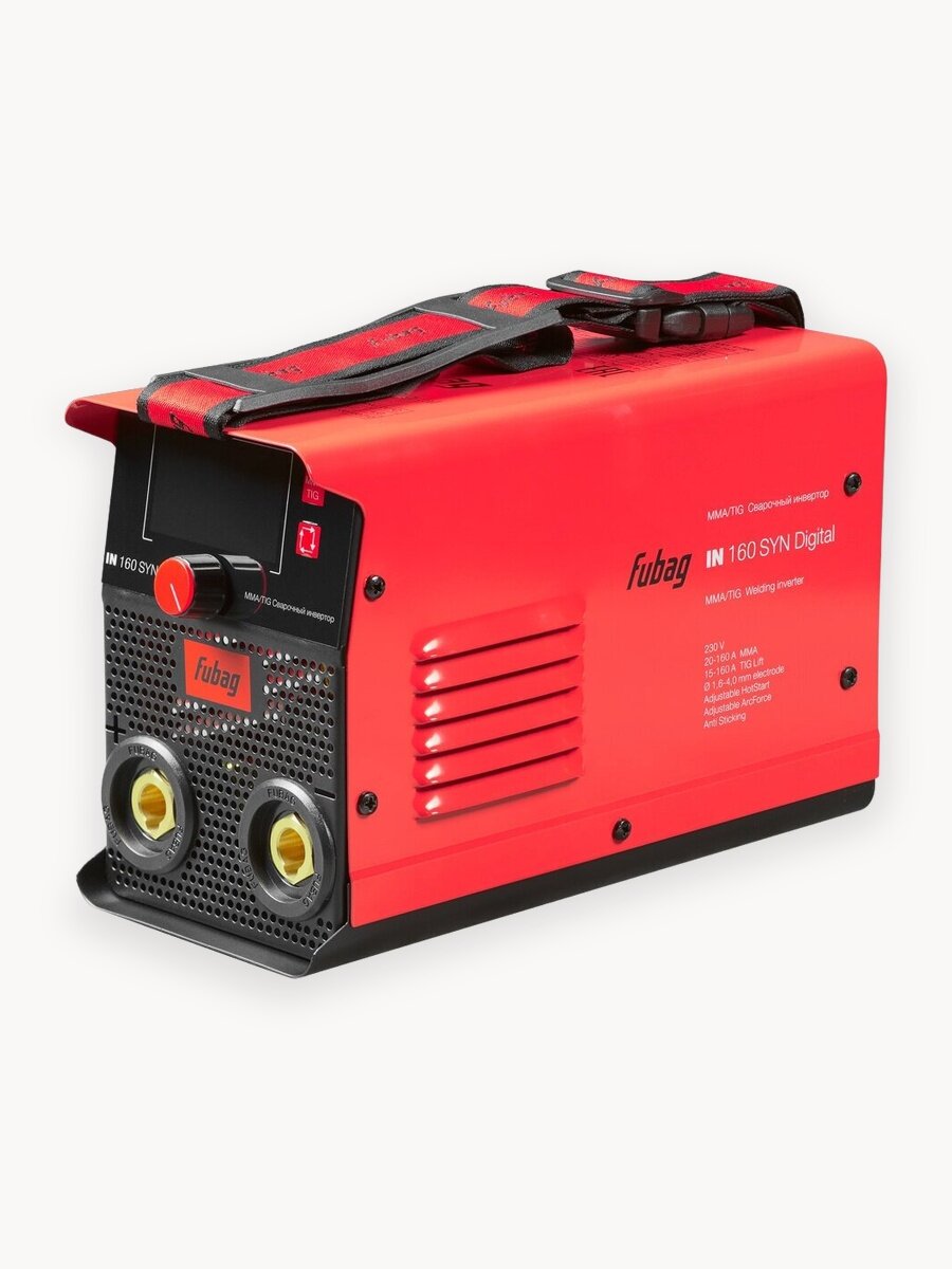 Сварочный аппарат Fubag IN 160 SYN Digital, 160 А, воздушное охлаждение