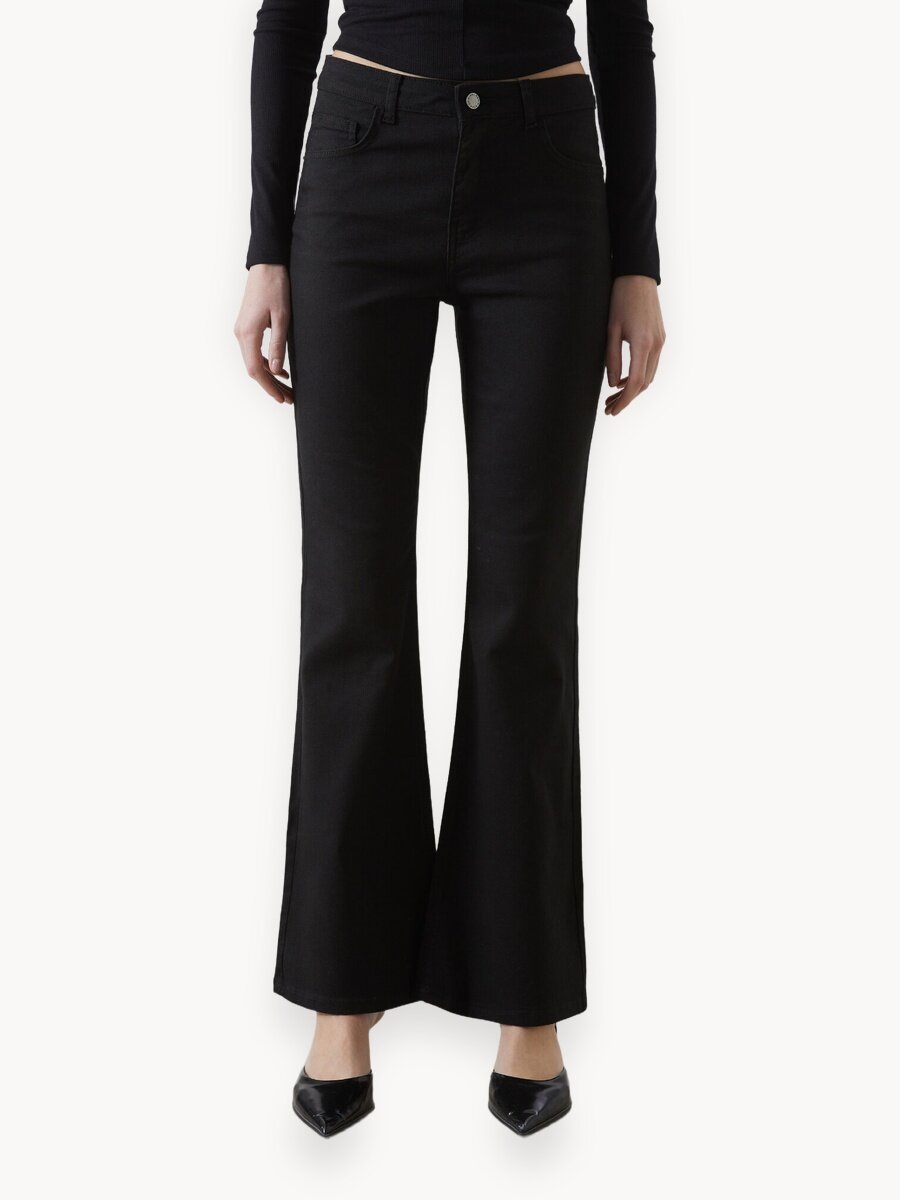 Джинсы клеш 