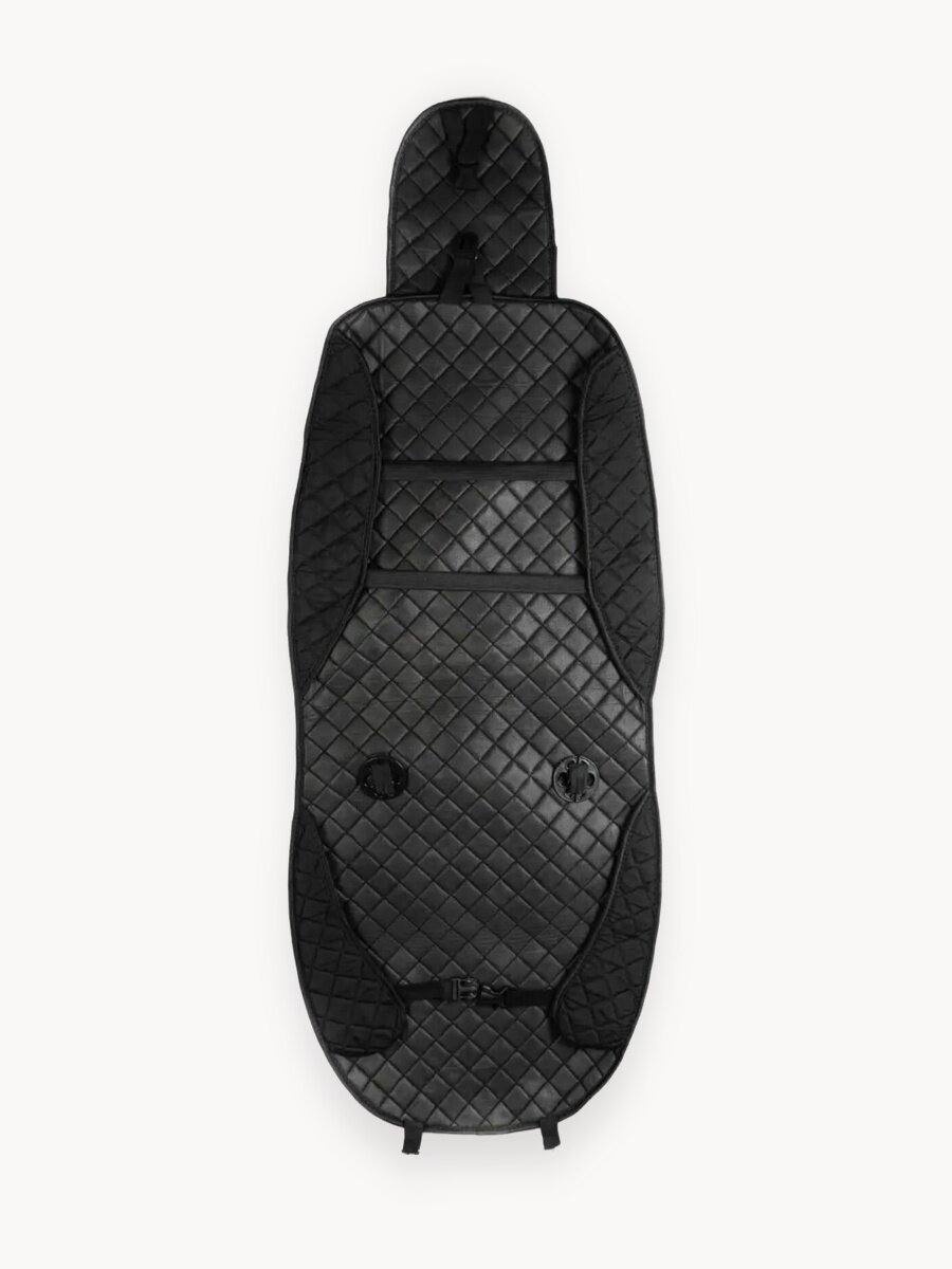 Накидки на сиденья авто чехлы жаккард передний черный/черный