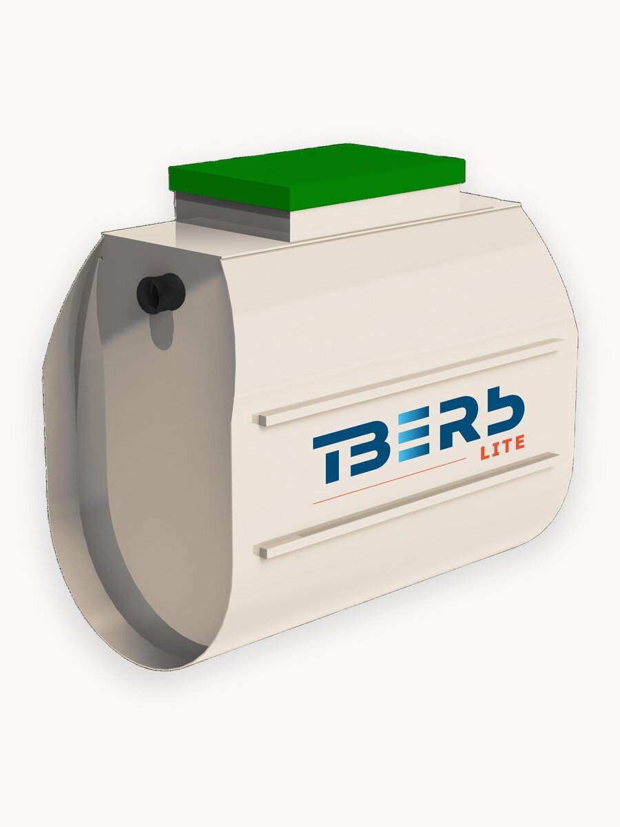Тверь Лайт 0.6Н - станция биологической очистки в горизонтальном исполнении, компрессорная принудительная