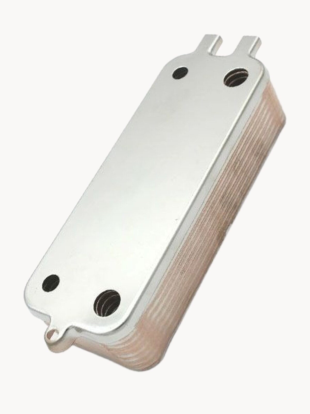 Теплообменник вторичный ГВС 16 пластин для котлов Buderus U072, Bosch Gaz