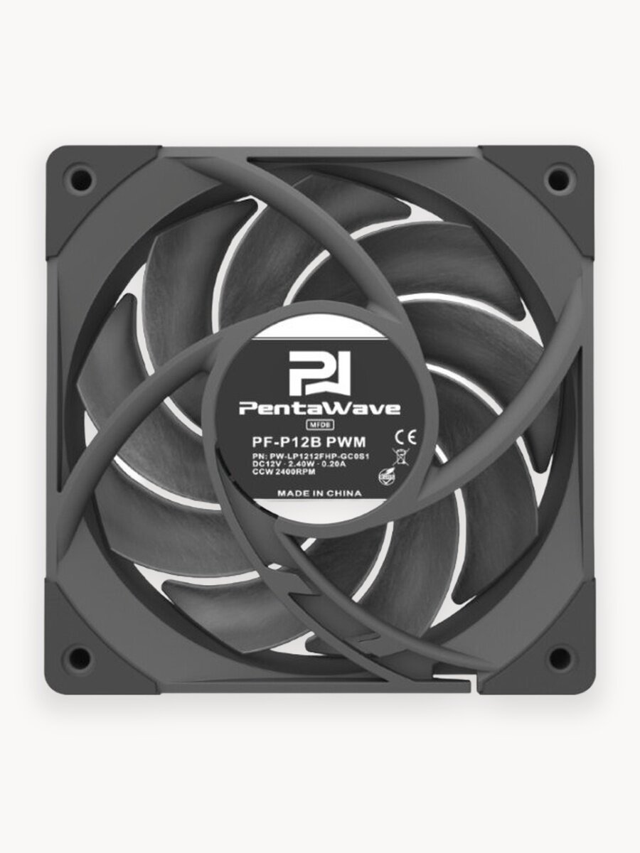 Вентилятор для корпуса Pentawave PF-P12B PWM