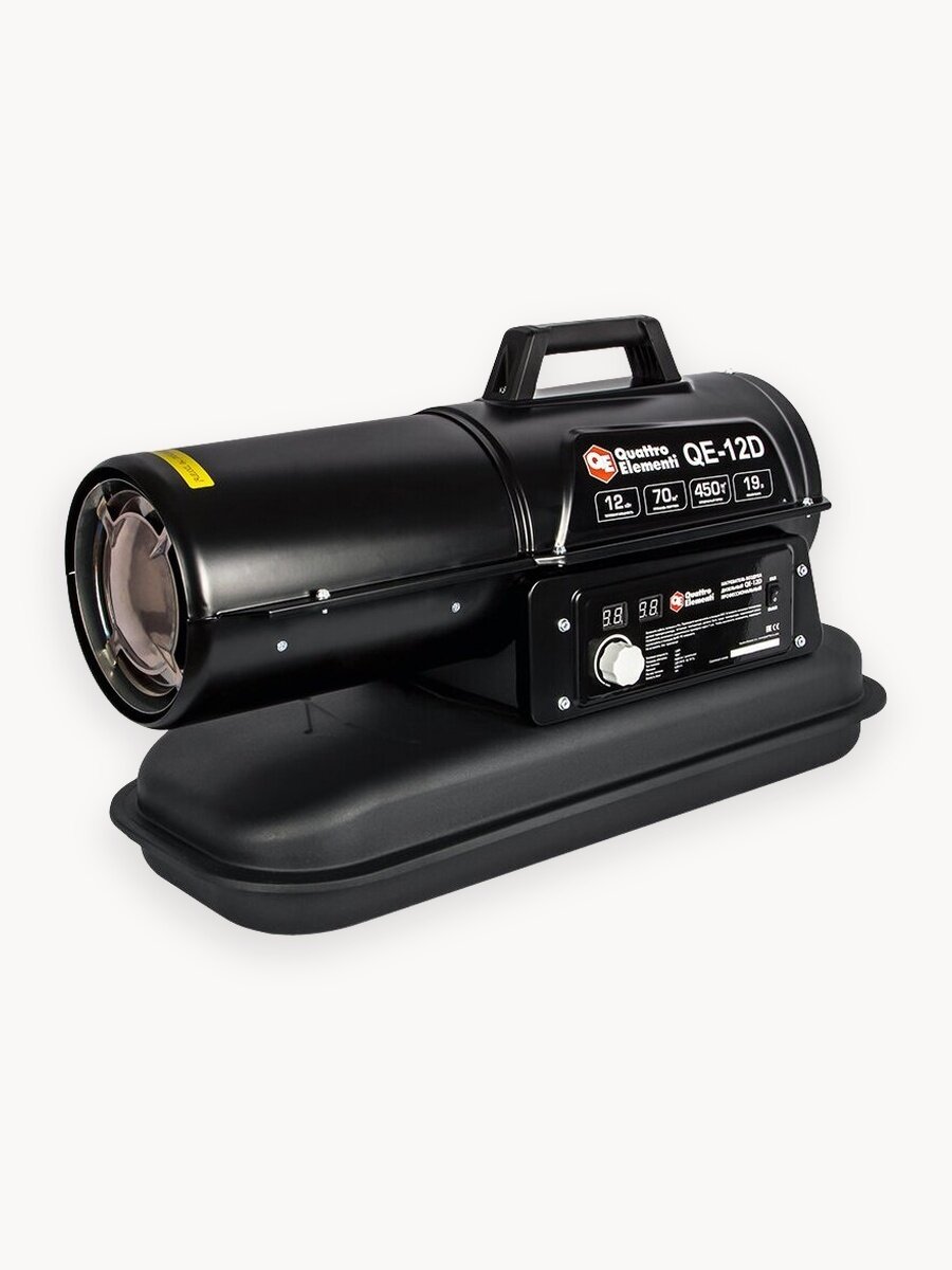 Дизельная тепловая пушка прямого нагрева QUATTRO ELEMENTI 243-899 QE- 12D