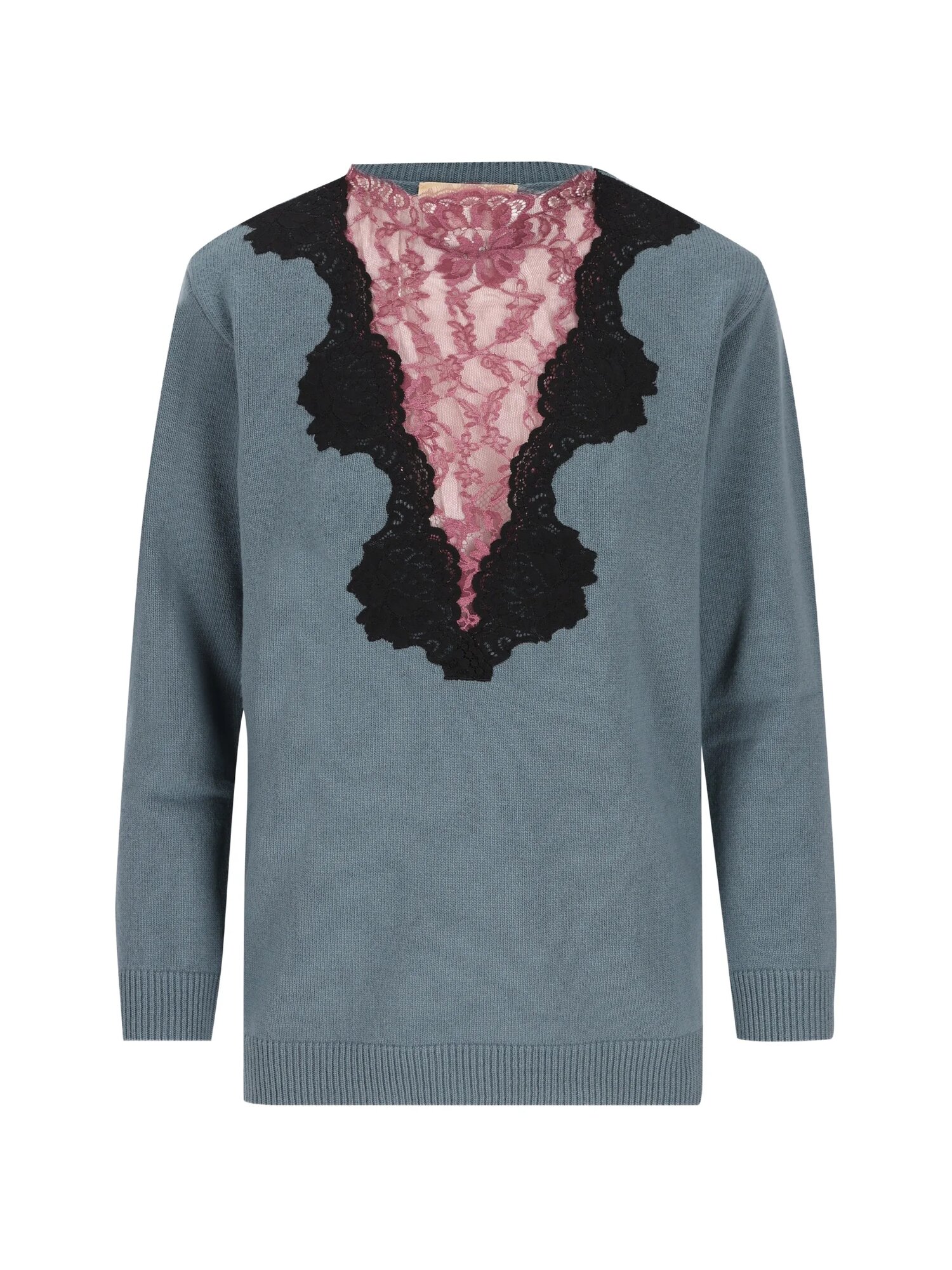 Свитер Lace-panelled sweater
