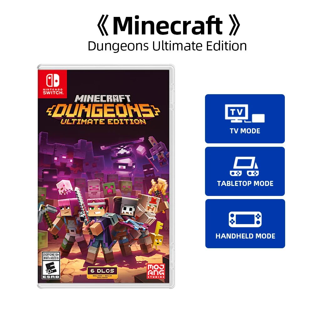 Nintendo Switch Minecraft Dungeons Ultimate Edition - игра