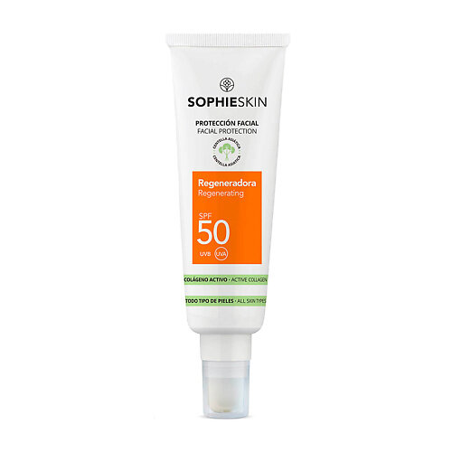SOPHIESKIN Крем для лица регенерирующий солнцезащитный SPF 50, 50 мл