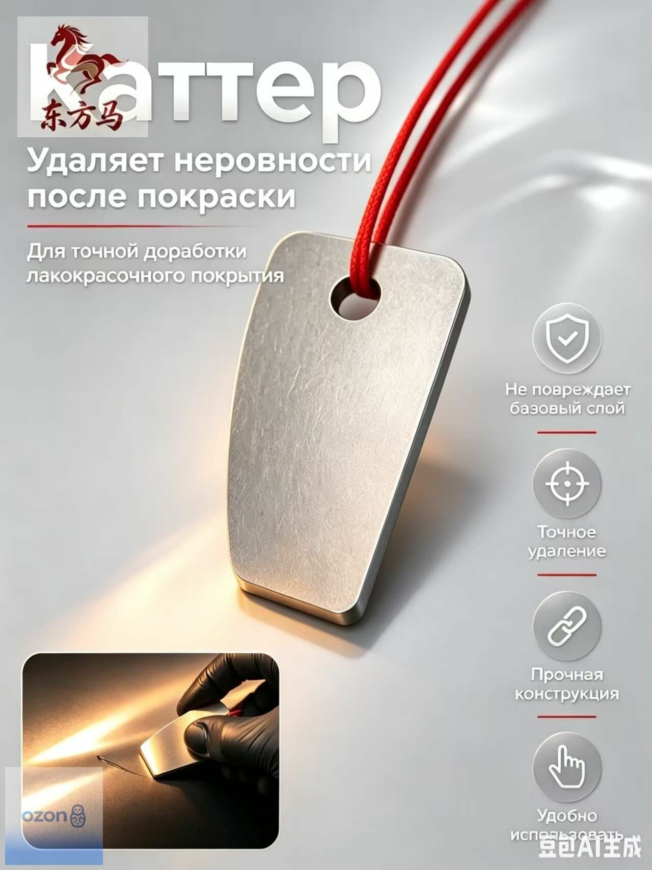 Нож (каттер) для удаления дефектов на лаке Mirka 7872000111 каттер дефектов лака