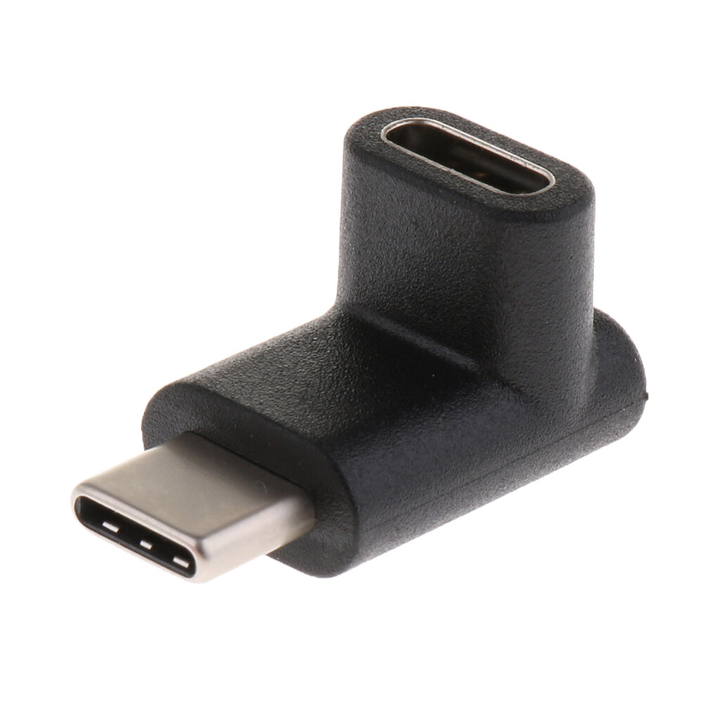 90-градусный угловой USB3.1 Type-C адаптер-конвертер «папа-мама» для ПК