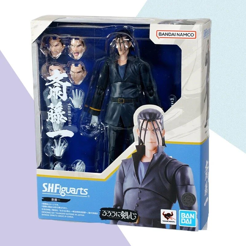 Bandai S.H.Figuarts Rurouni Kenshin Himura Hajime Saito Фигурка