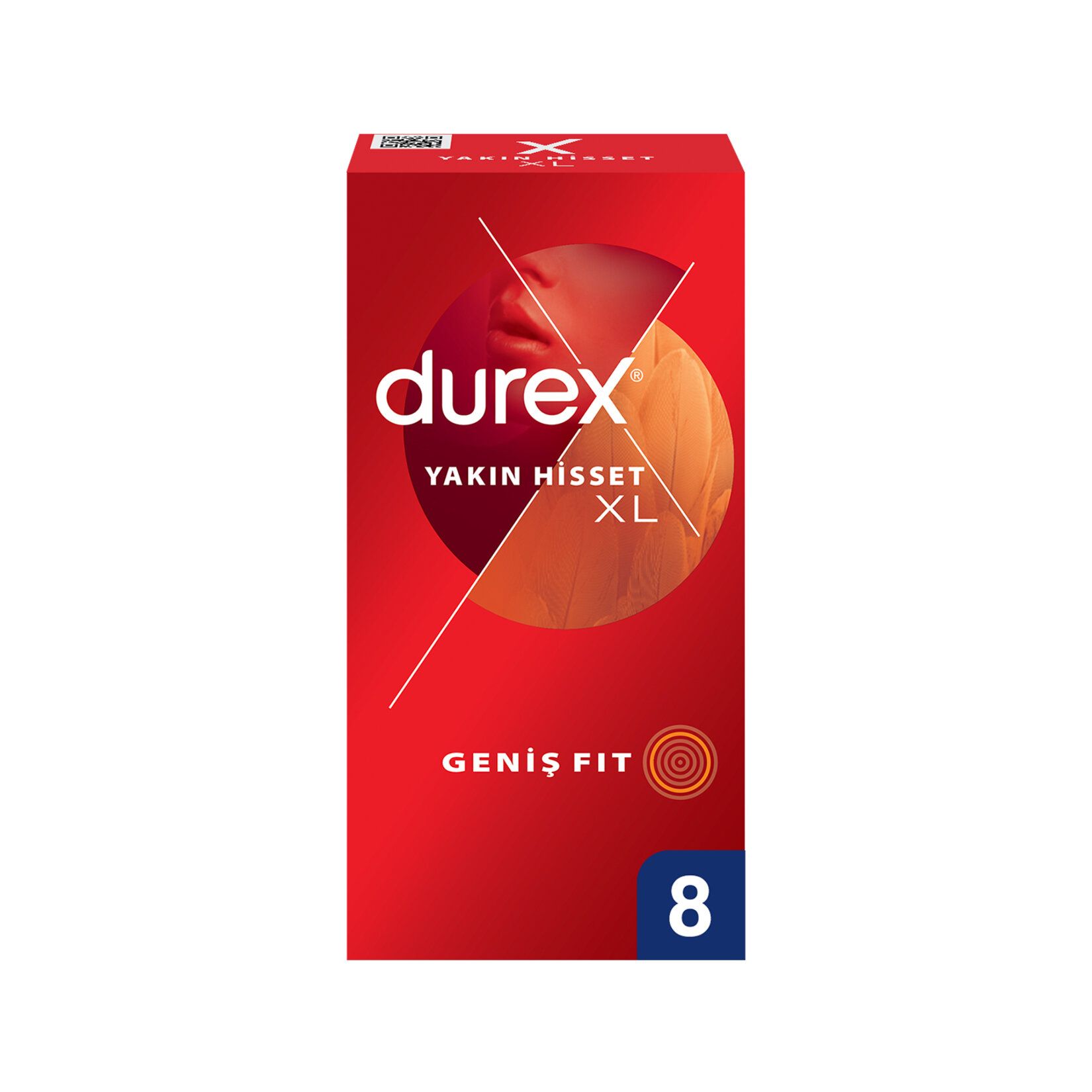 Durex Feel Close XL презервативы, 8 шт.