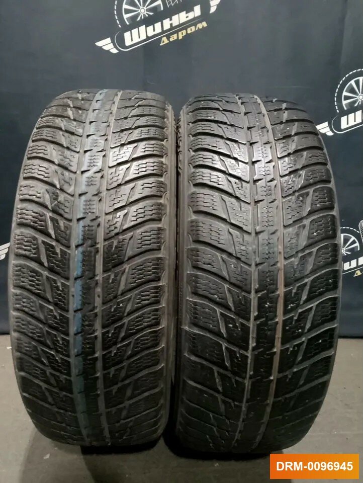 Комплект (2 шт) зимних БУ шин Nokian Tyres WR SUV 3 215/65 R16 50% износ 8418214824
