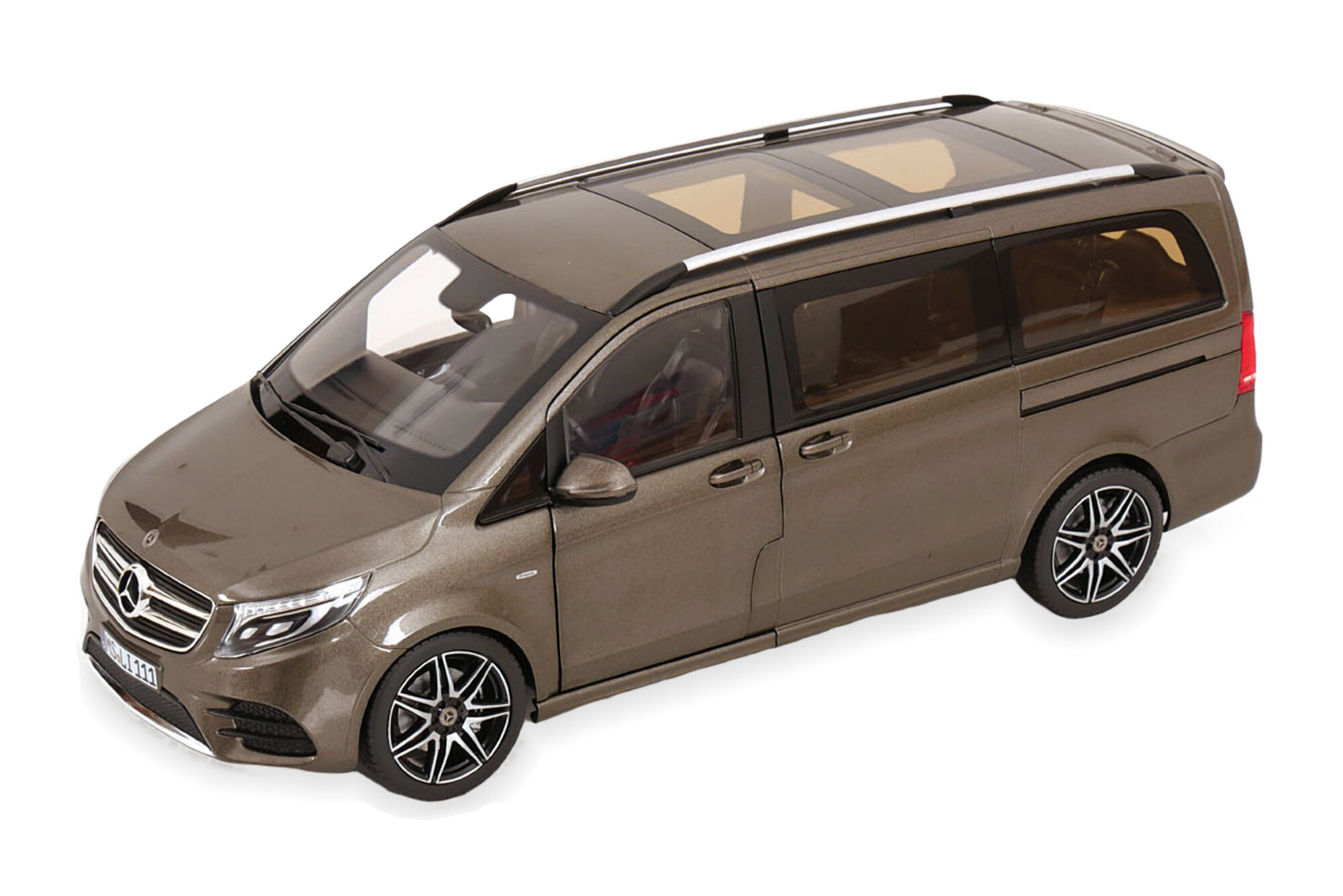Модель коллекционная NOREV Mercedes v-klasse amg line 2018 grey metallic