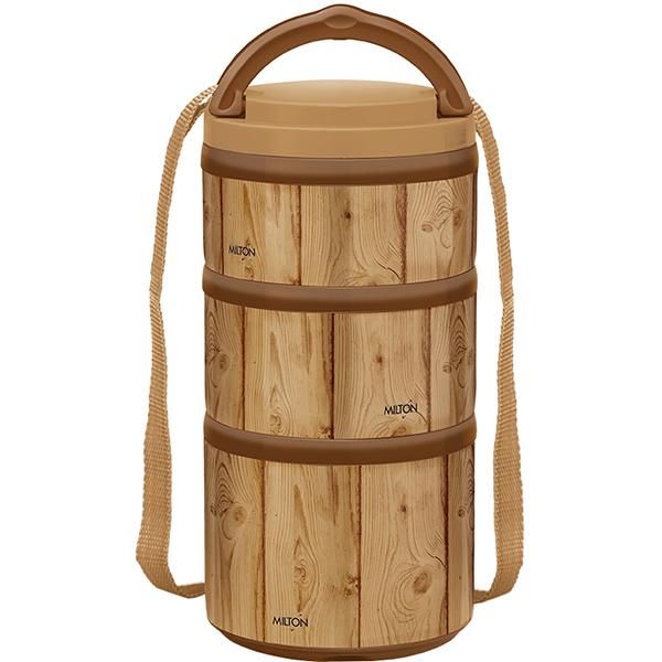 Ланч-бокс MILTON Feast Tiffin 3 820мл Beige (MM45335-BG)