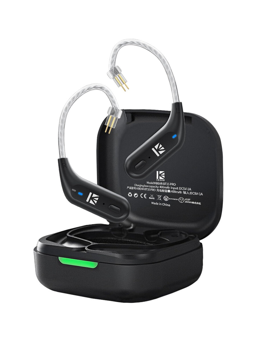 Kbear BT15 Pro 2pin, черный, TWS-модуль