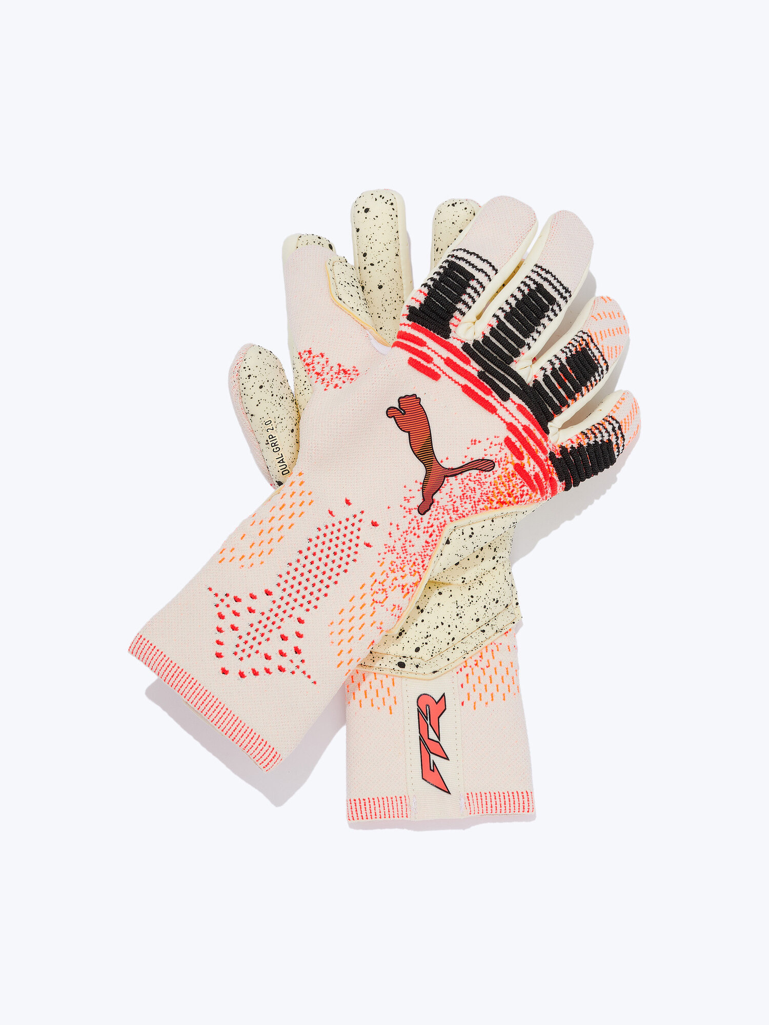 Перчатки вратарские Puma Future Ultimate NC 04212111, размер 7, Белый - Красный