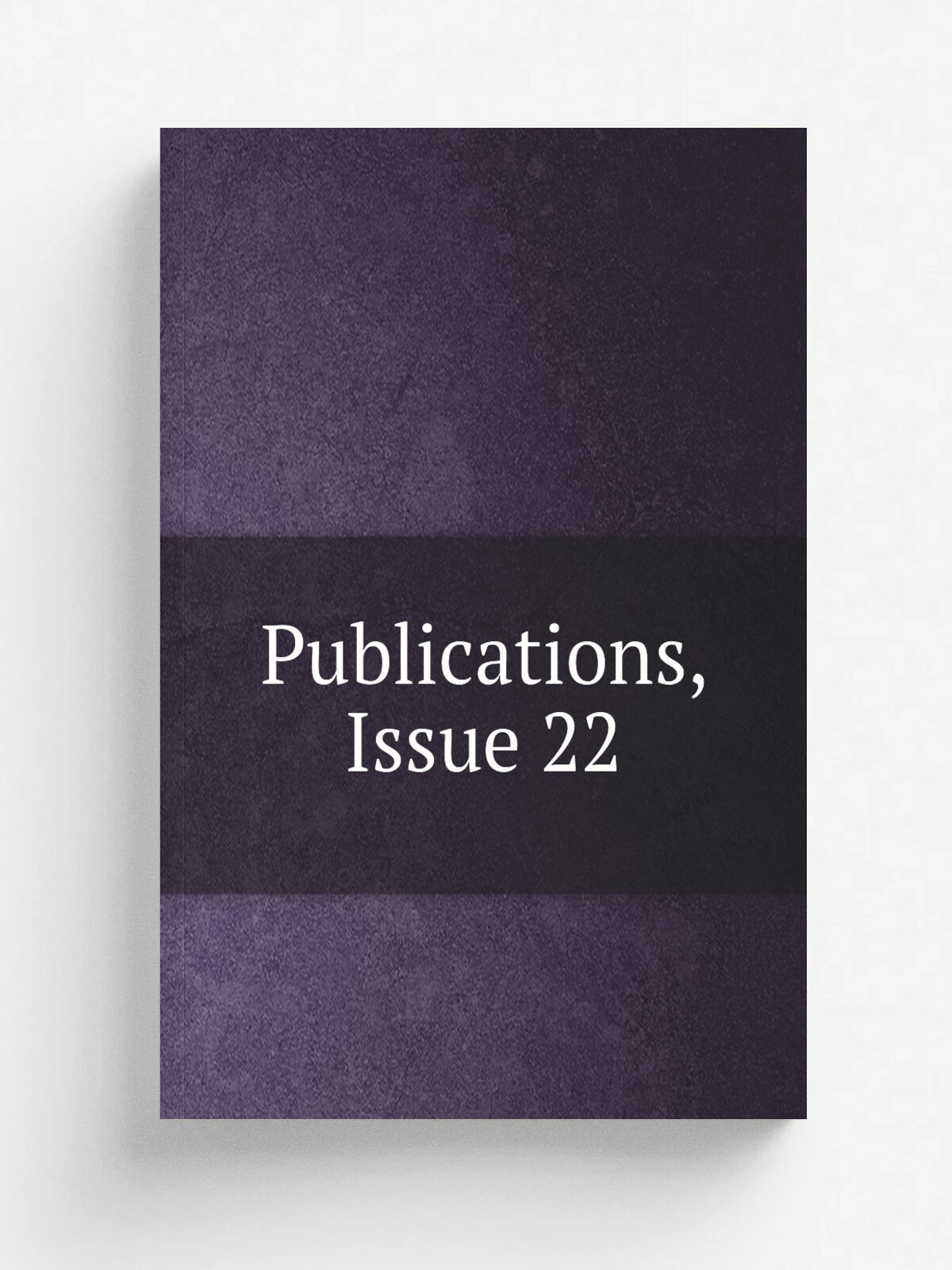 Publications, Issue 22