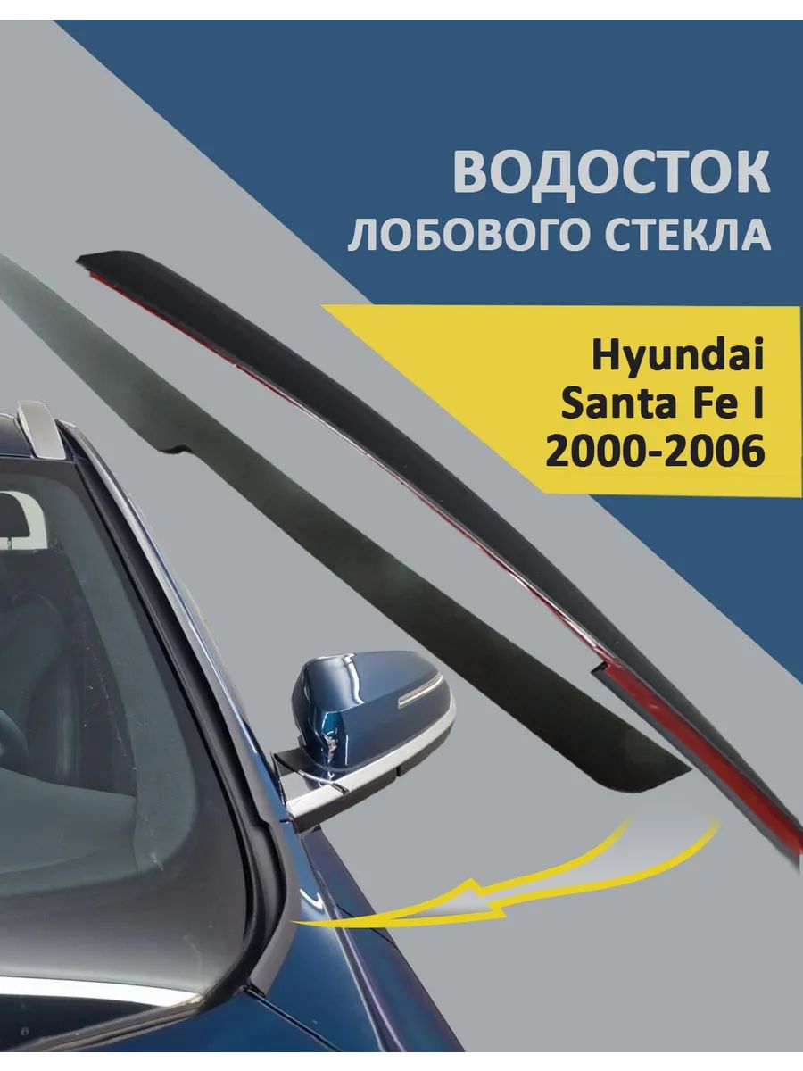 Водосток лобового стекла Hyundai Santa Fe I 2000-2006