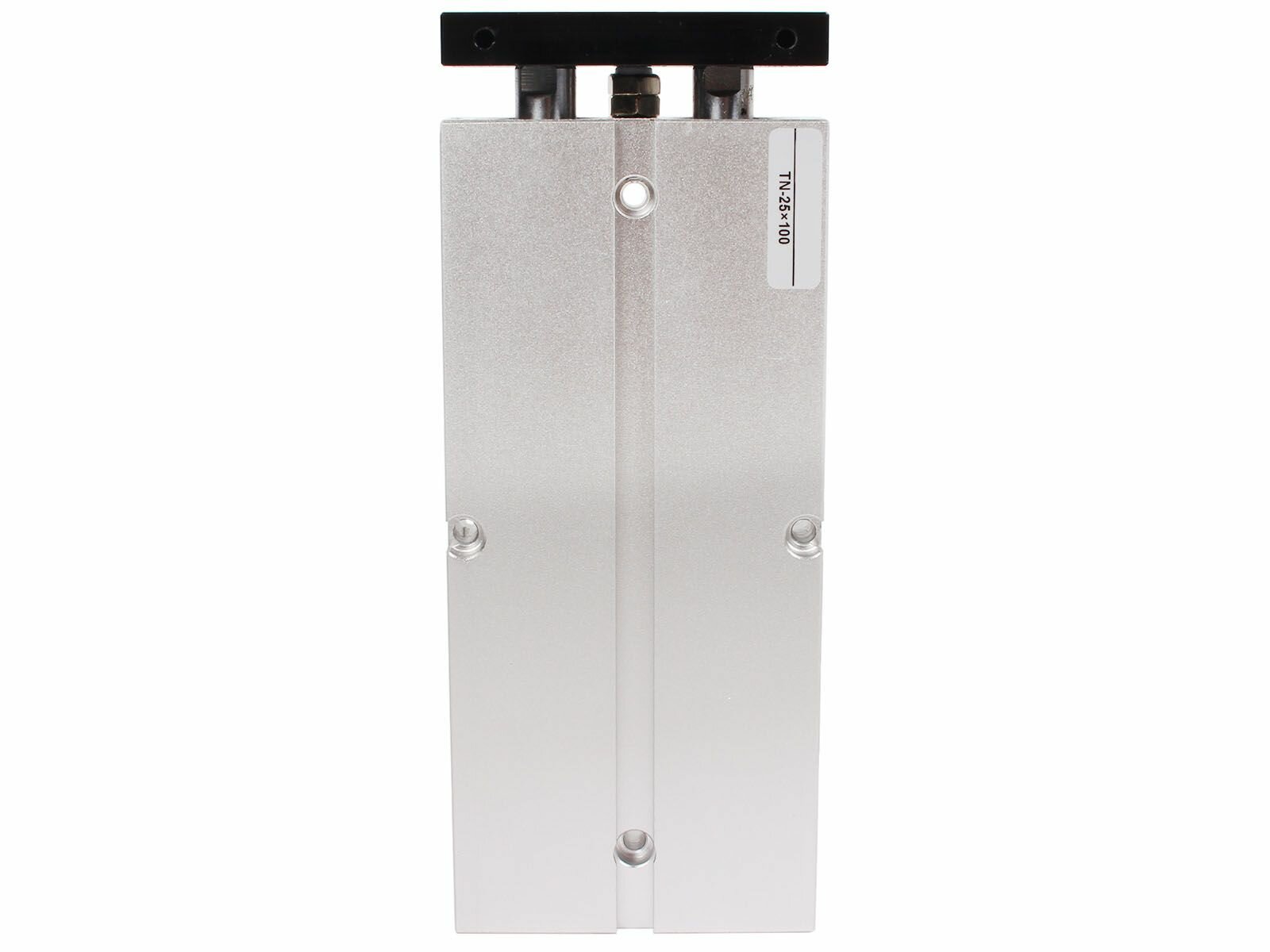 Пневмоцилиндр "TN25x100S", двухпоршневой, алюминиевый корпус