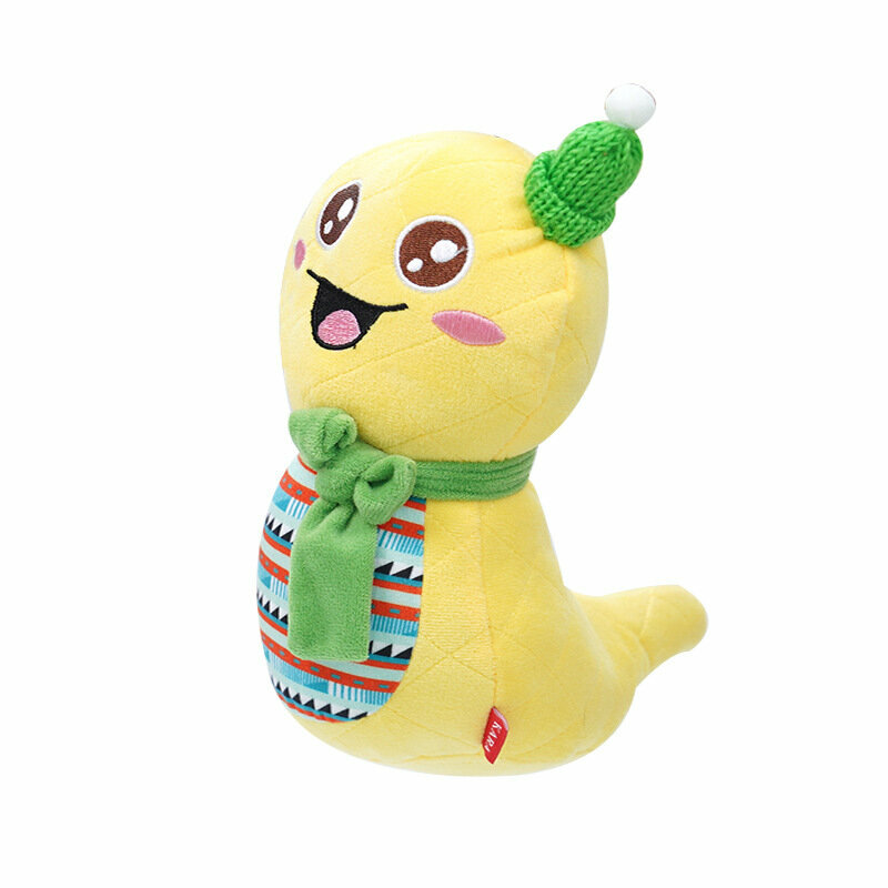 Плюшевая звуковая игрушка для щенков - устойчивая к жеванию и развлекающая, подходит для пуделей, бишон-фризе и