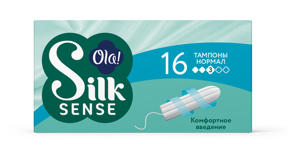 Ola silk sense тампоны normal 16 шт.