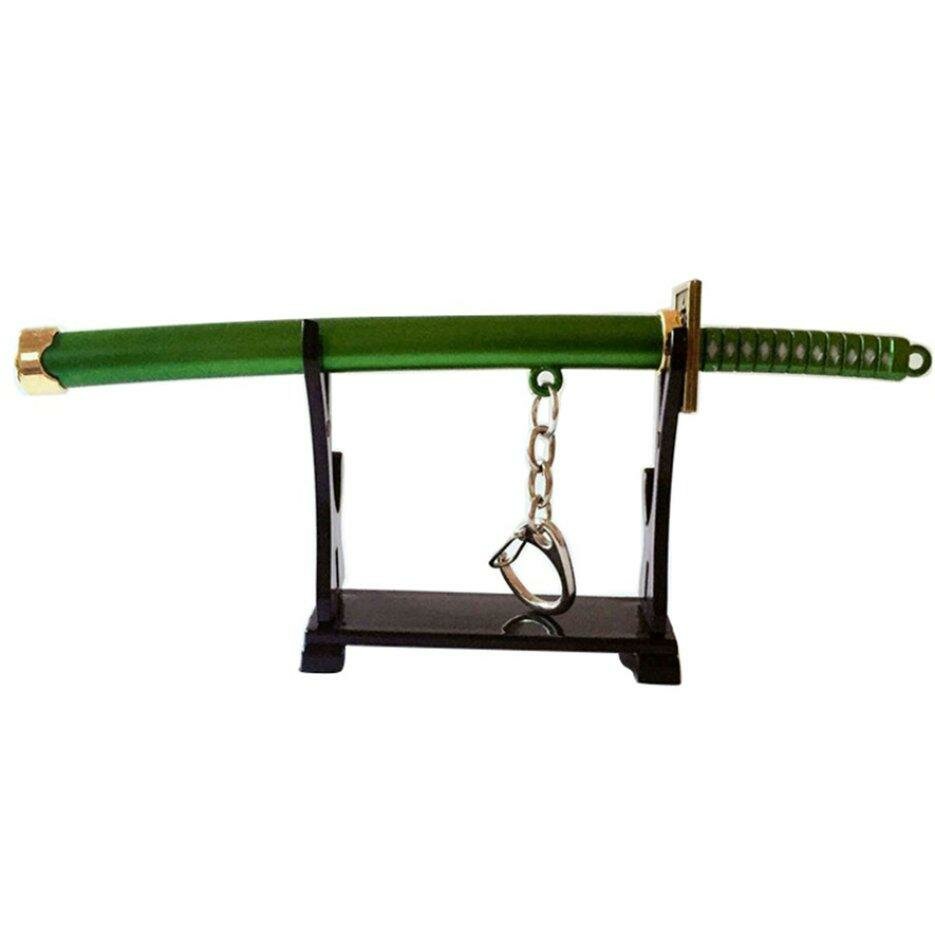 Изысканная модель ножа в ножнах с застежкой в виде японского брелока в стиле аниме