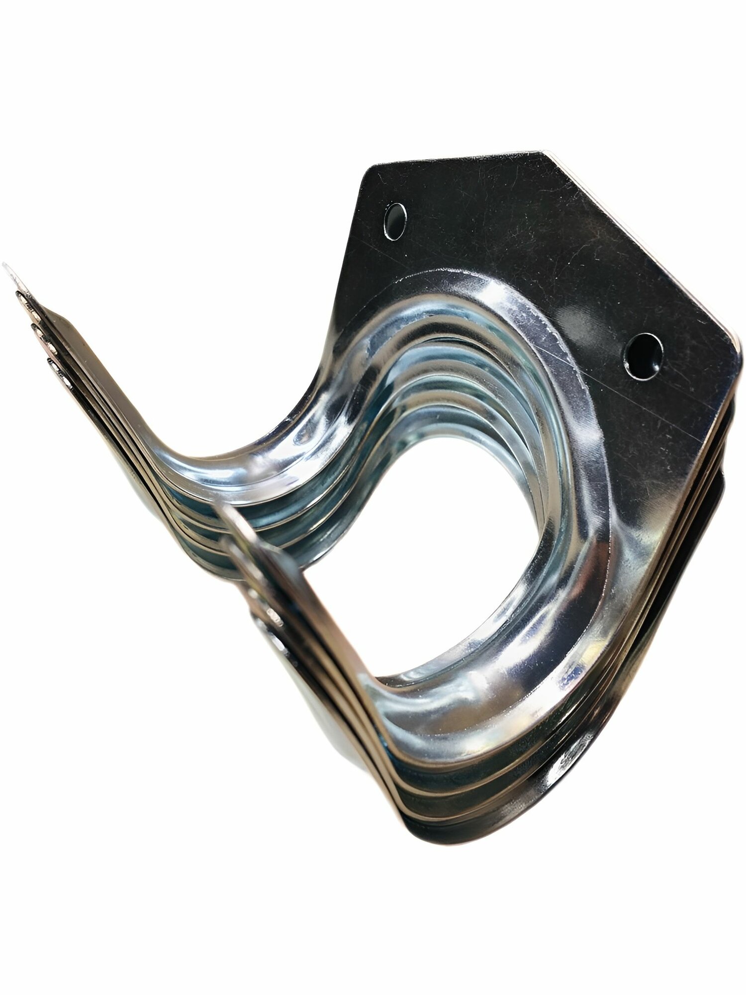 Крючки для инструментов оцинкованные стальные прочные 4шт, саморезы 8шт.