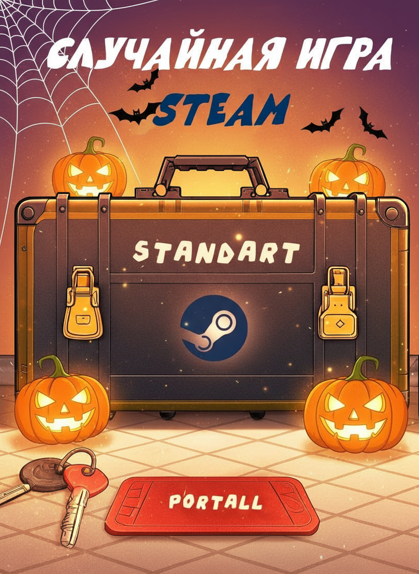 "Случайная Игра", для Steam, рандомная игра, все , цифровой ключ, 100% окупаемость