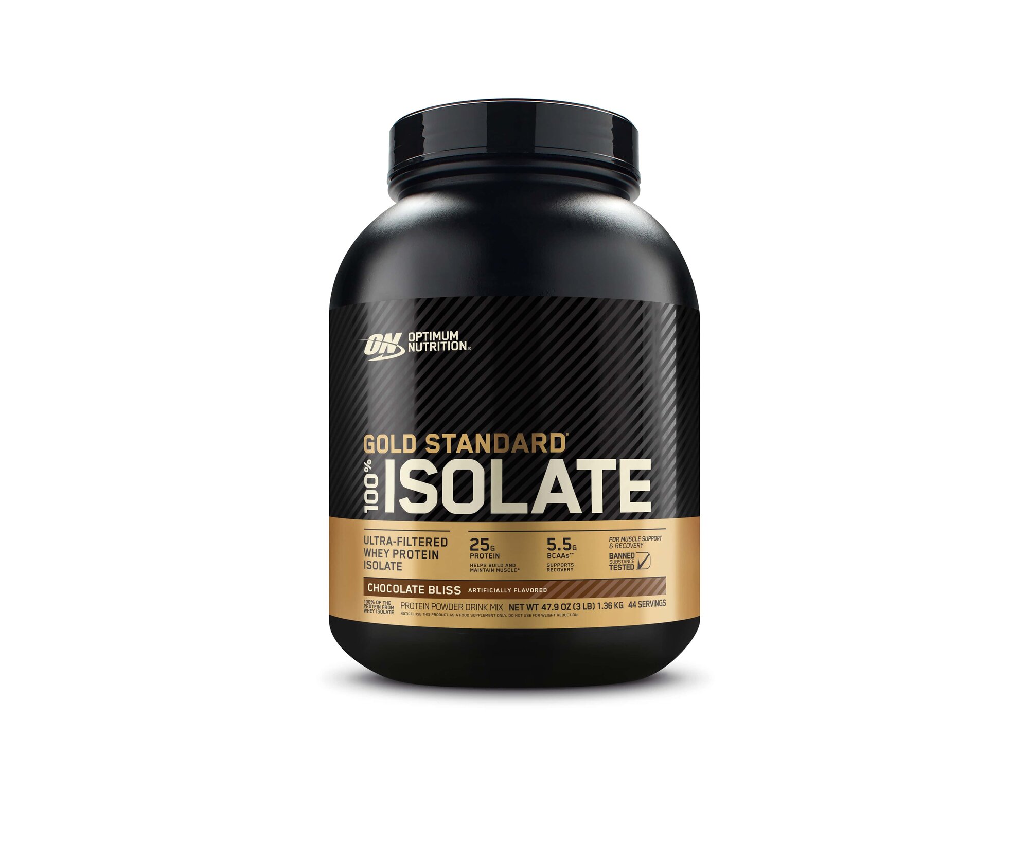 Изолят сывороточного протеина Optimum Nutrition Gold Standard 100% Isolate 1,36 kg Chocolate Bliss