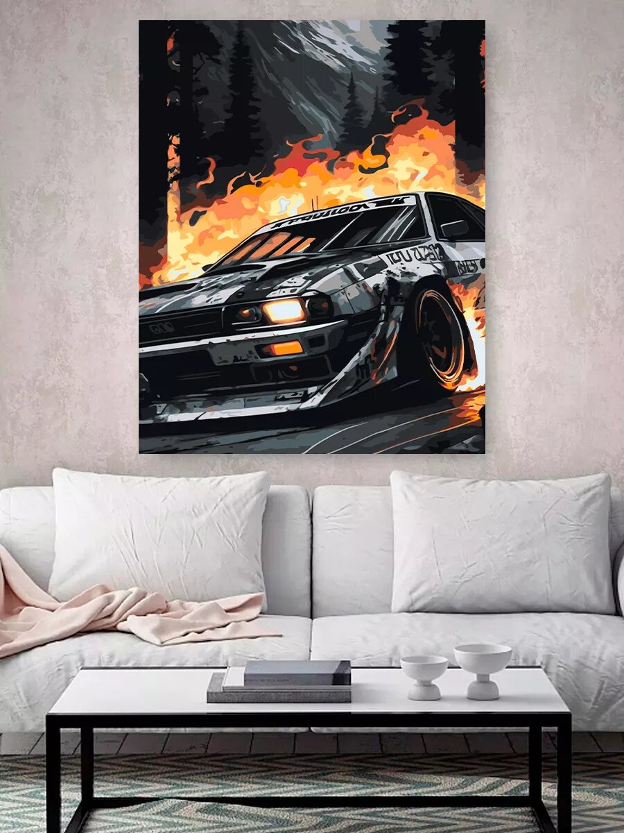 Картина по номерам Лес