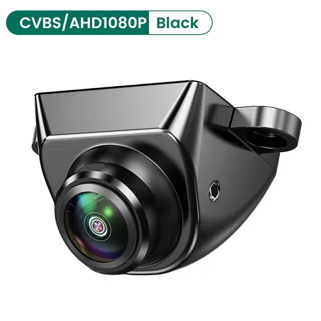 Автомобильная камера заднего вида 170 AHD 1080P «рыбий глаз» с золотым объективом Full HD ночного видения Автомобильные резервные передние камеры для видеорегистратора, 12 В, Black-AHD1080P