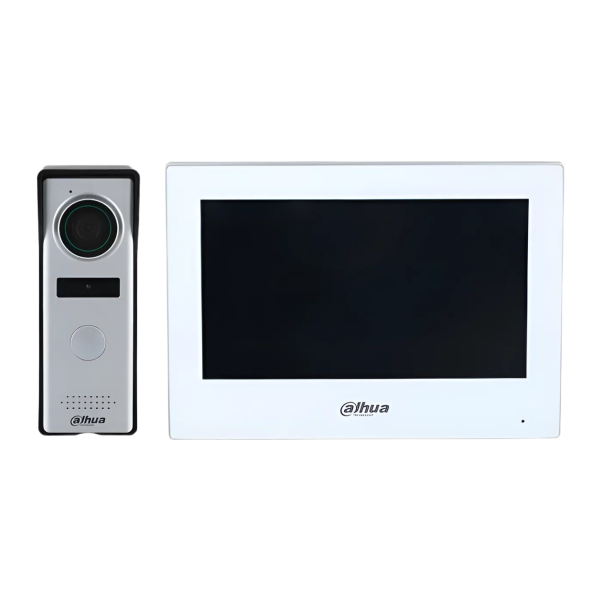 Комплект домофона Dahua DHI-KTH01 белый вызывная панель + монитор