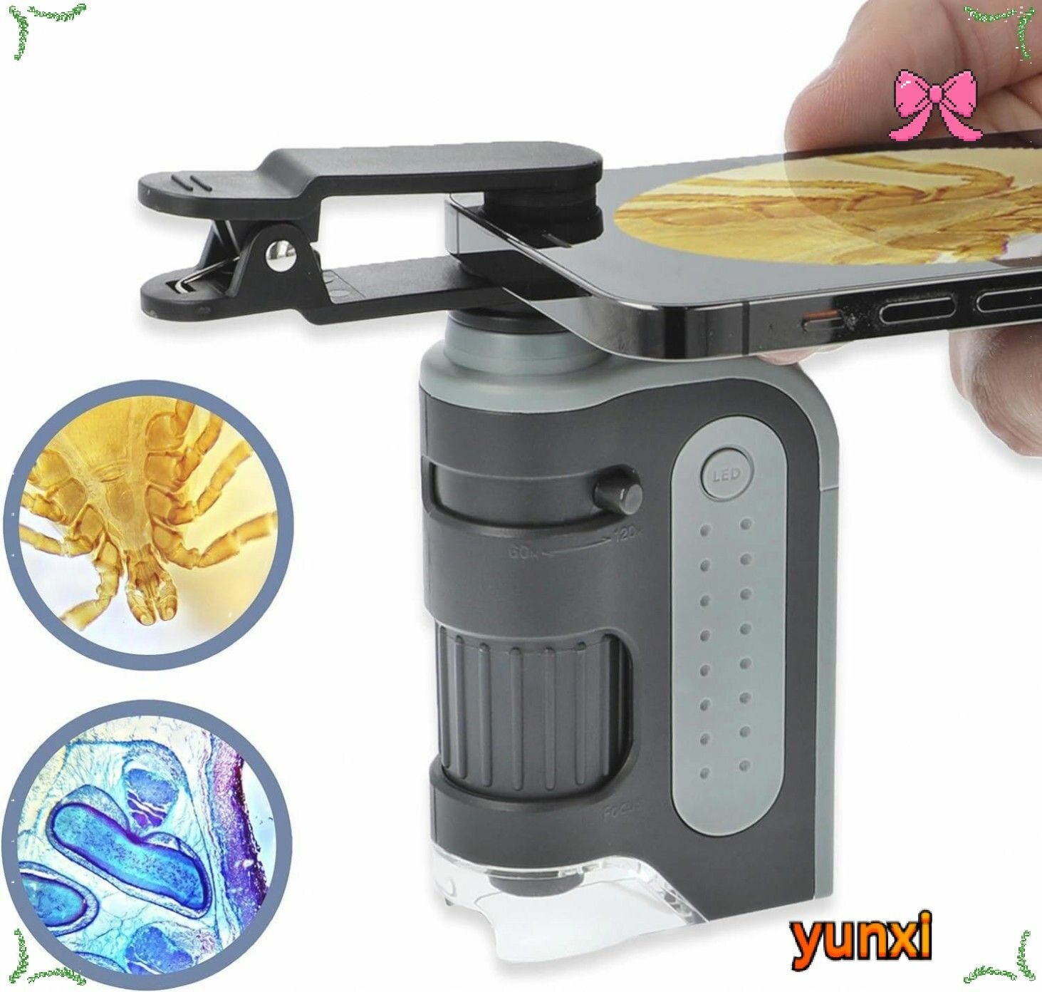 Микроскоп карманный Carson MicroBrite Plus, 60-120x