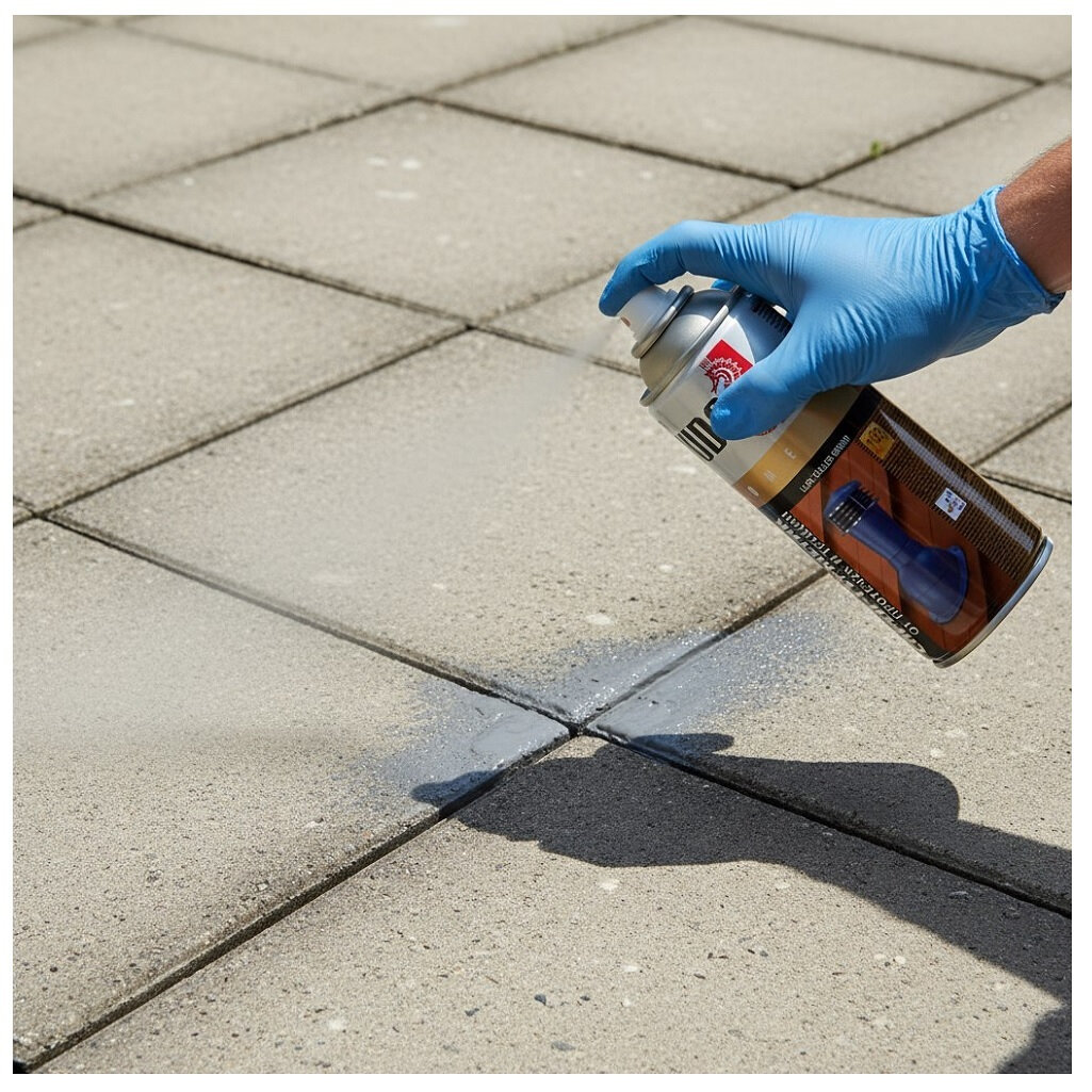 Герметик-спрей синтетический Kudo 212297, водостойкий, защита от коррозии, серый, 520 мл